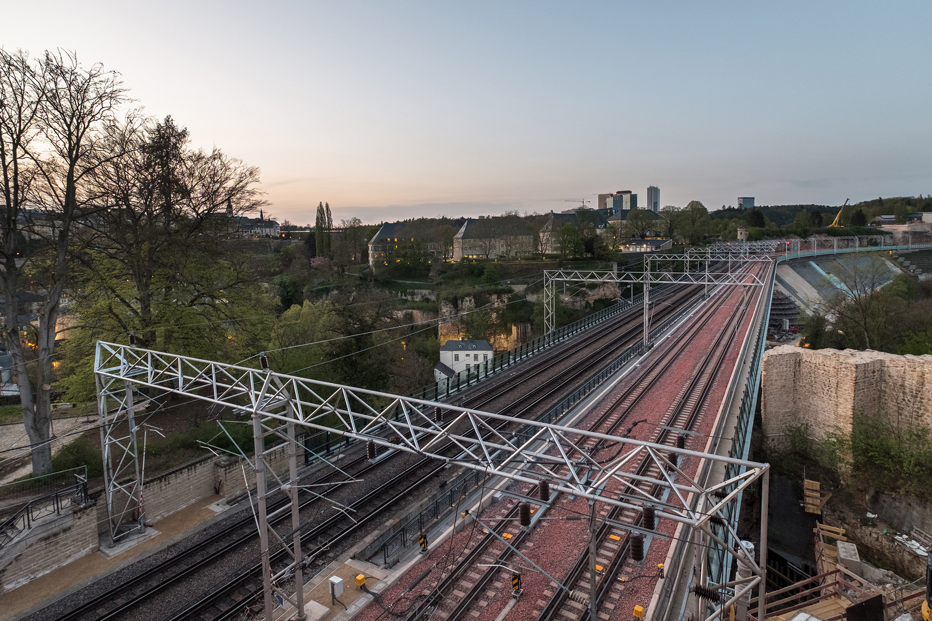 La mise à double voie Luxembourg - Sandweiler-Contern - Blog CFL ...