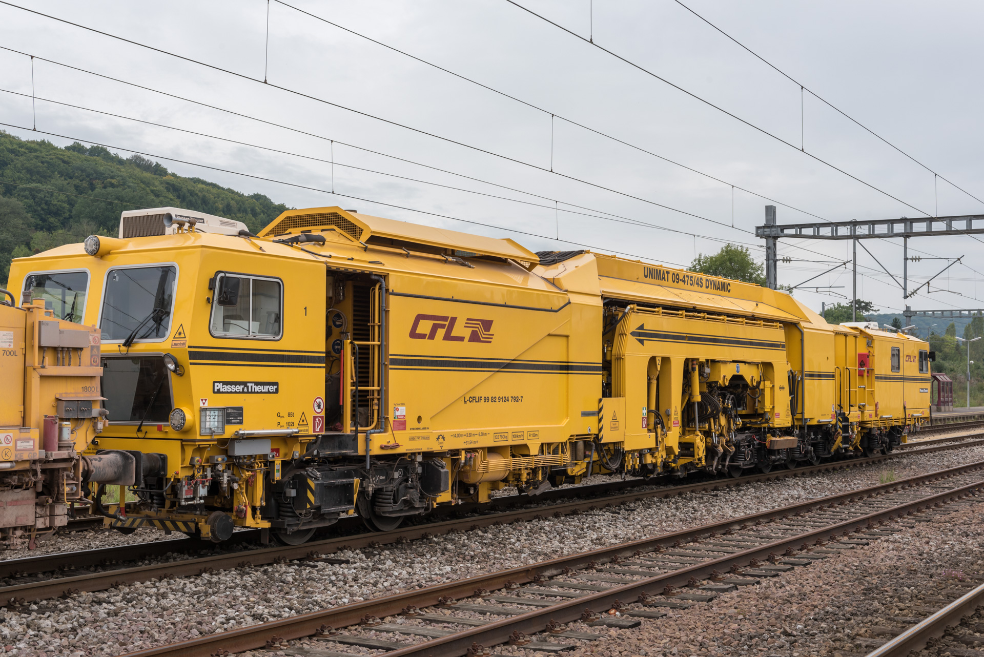 The tamping machine: Millimeter work on the track - Blog CFL - Société ...