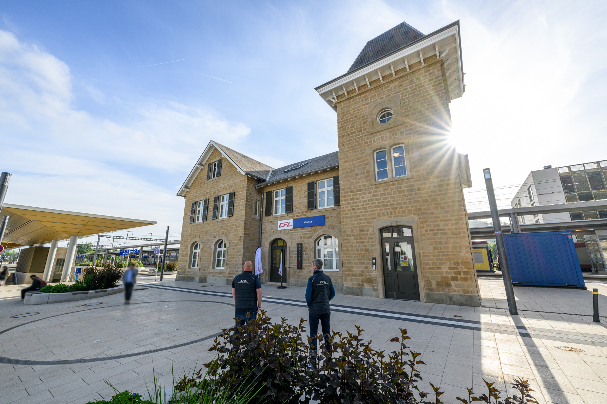 Mersch station shines in new splendor - Blog CFL - Société Nationale ...